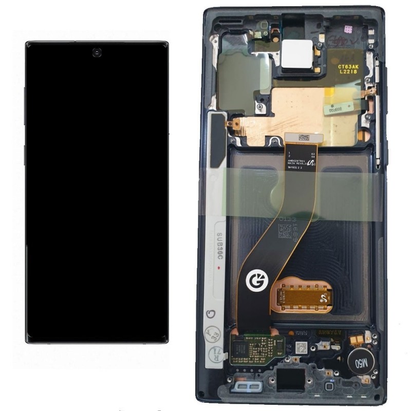 Samsung Service Pack Lcd for Galaxy SM-N970F NOTE 10 Black